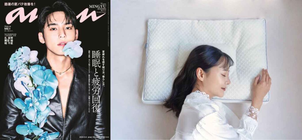 anan 2024年9月4日号 エスメラルダ 呼吸する枕プレゼント 読者専用アンケートBBS - ALICE INTERNATIONAL Co., Ltd